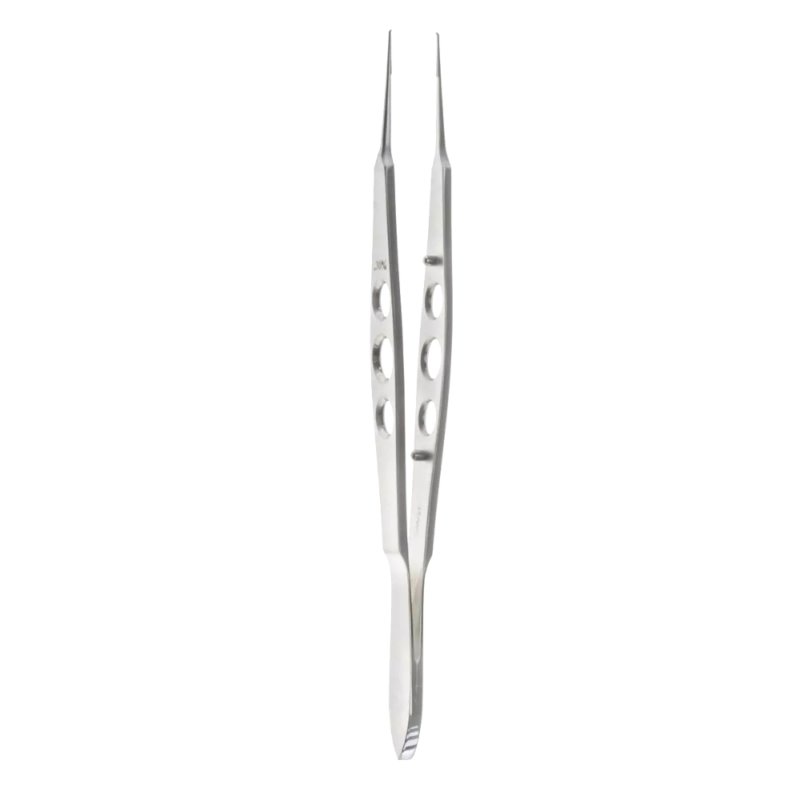 Opthalmology Castro Suture Forceps 1×2 Teeth, 0.3mm - Surgical Mark