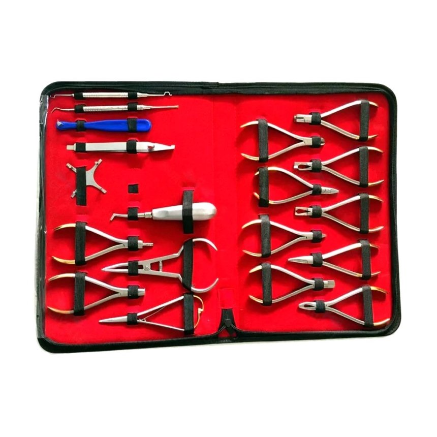Premium Quality Basic Orthodontic Instrument Set – 27 Pcs Composite ...